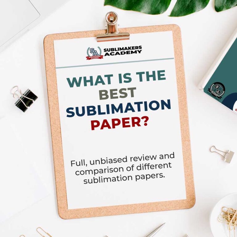 List of the basic equipment you need to start sublimation.