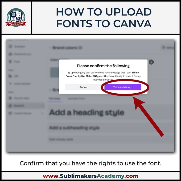 How To Add Fonts To Canva To Personalize Your Sublimation Designs
