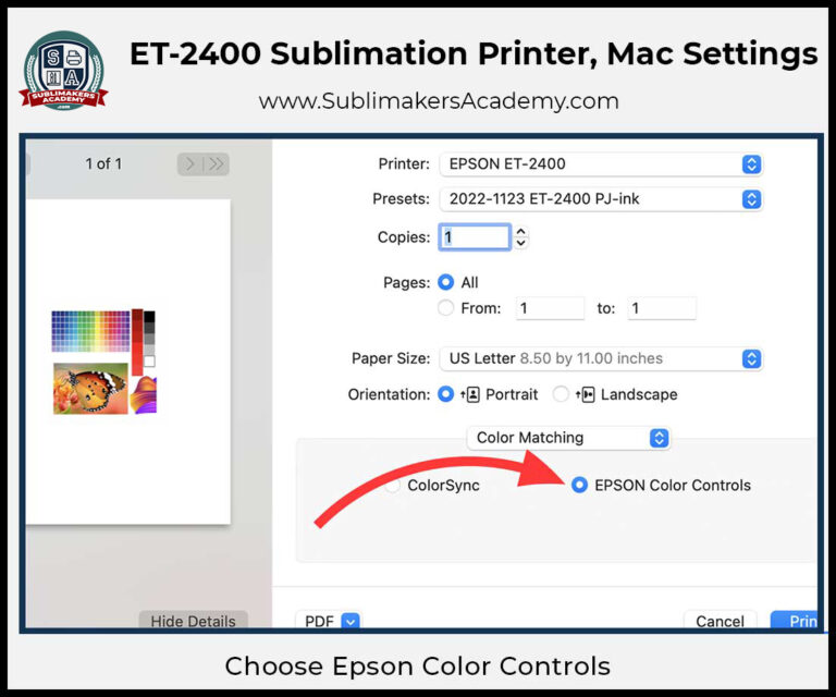 Converted Epson Ecotank ET-2400 Sublimation Printer Review